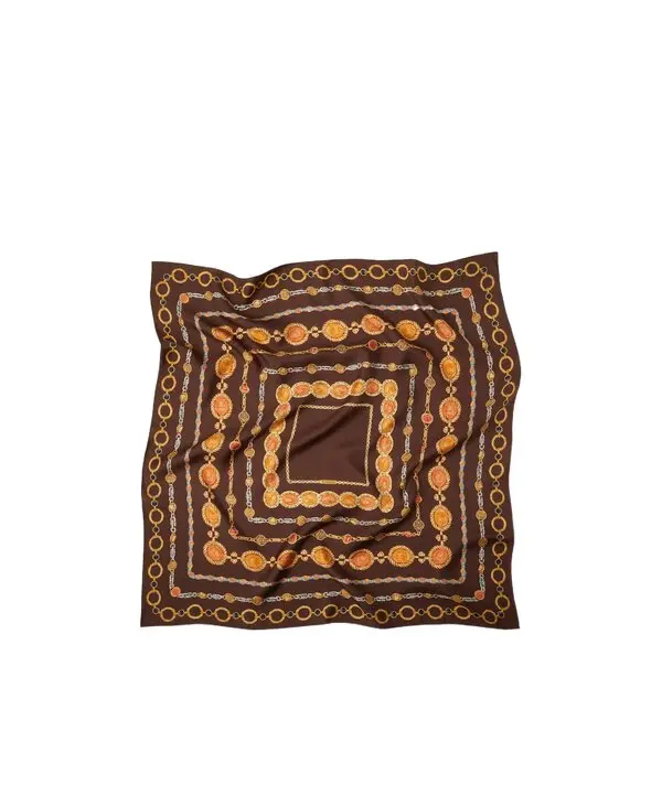 Versace Pattern-printed Twill Scarf