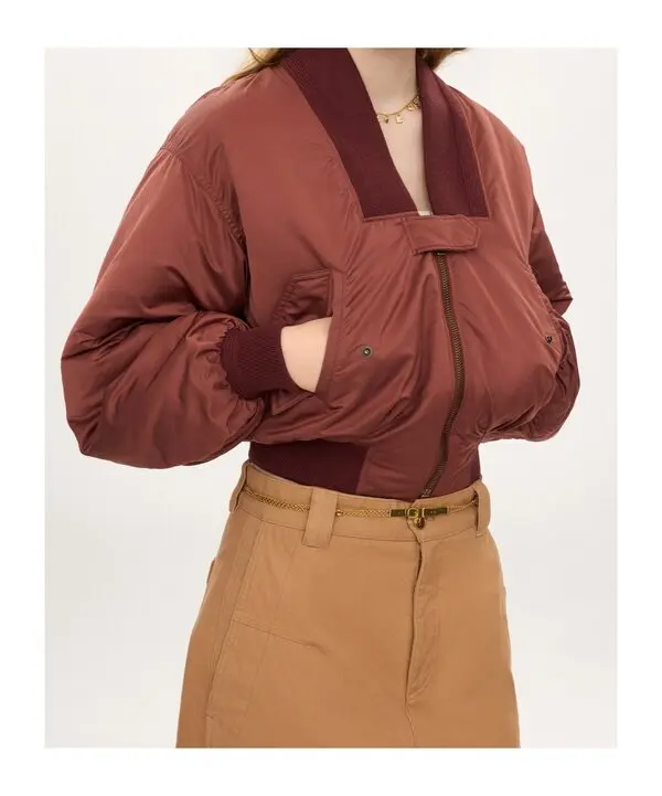 Chloé Bomber Jacket In Nylon