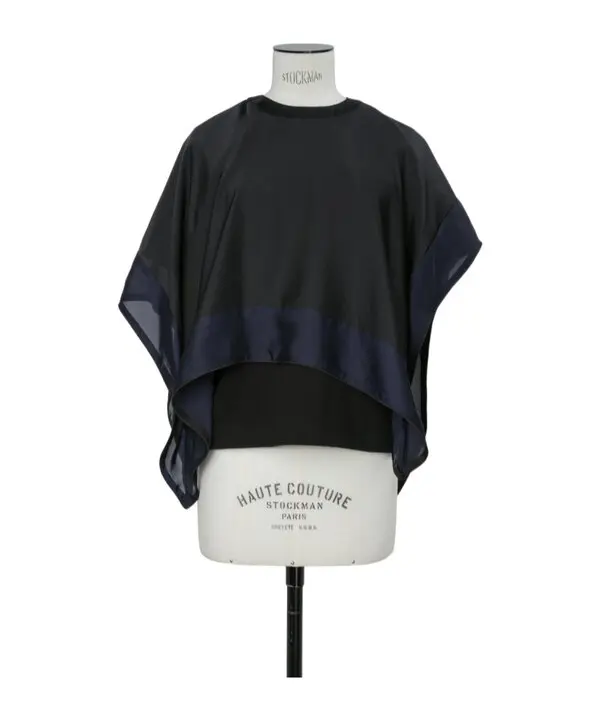 Sacai Satin X Cotton Jersey T-shirt