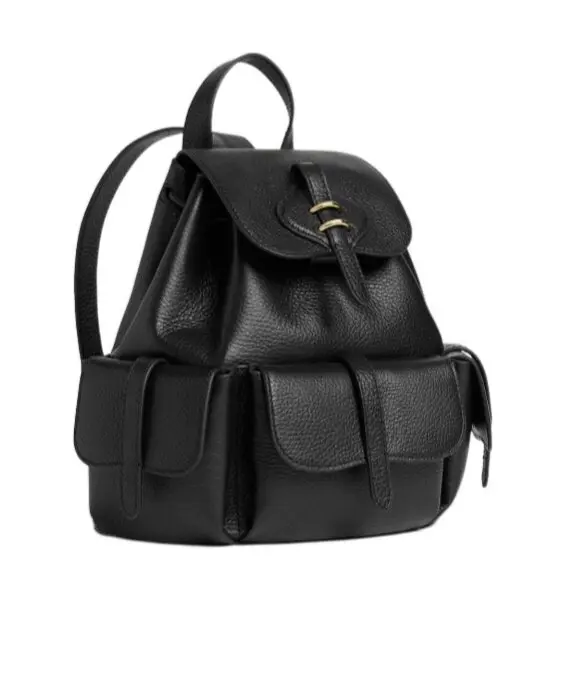 COCCINELLE Mavery Pocket Medium Grained Leather Backpack