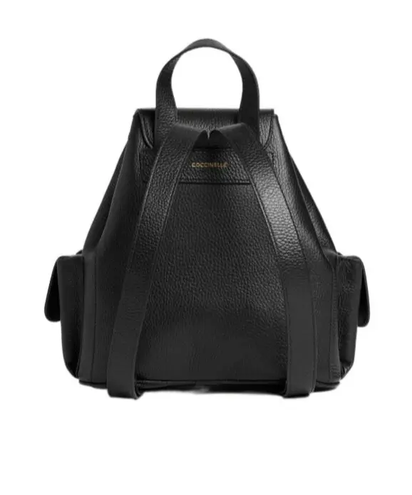 COCCINELLE Mavery Pocket Medium Grained Leather Backpack