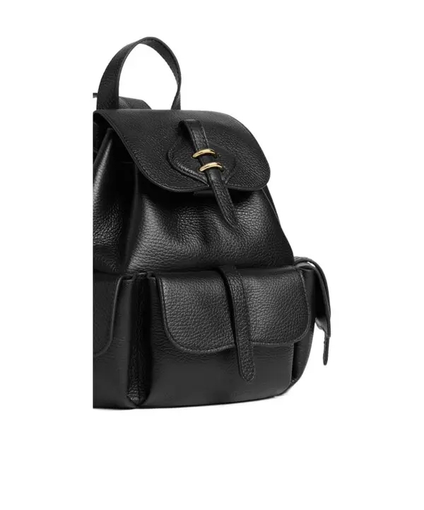 COCCINELLE Mavery Pocket Medium Grained Leather Backpack