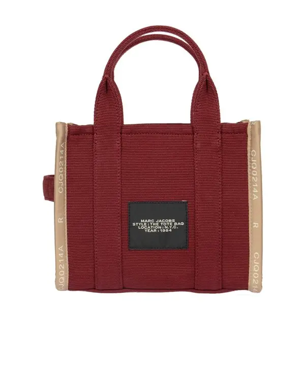 Marc Jacobs Jacquard Logo Detailed Tote Bag