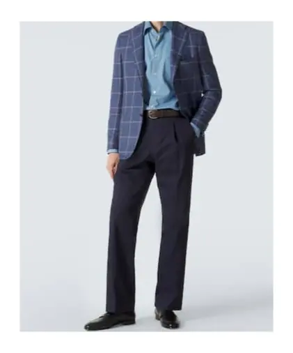 Kiton Checked Cashmere, Wool, Silk, And Linen Blazer