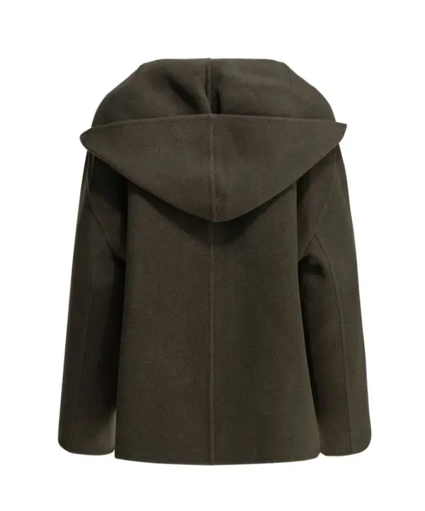 Khaite Double-face Hooded Jacket - Black