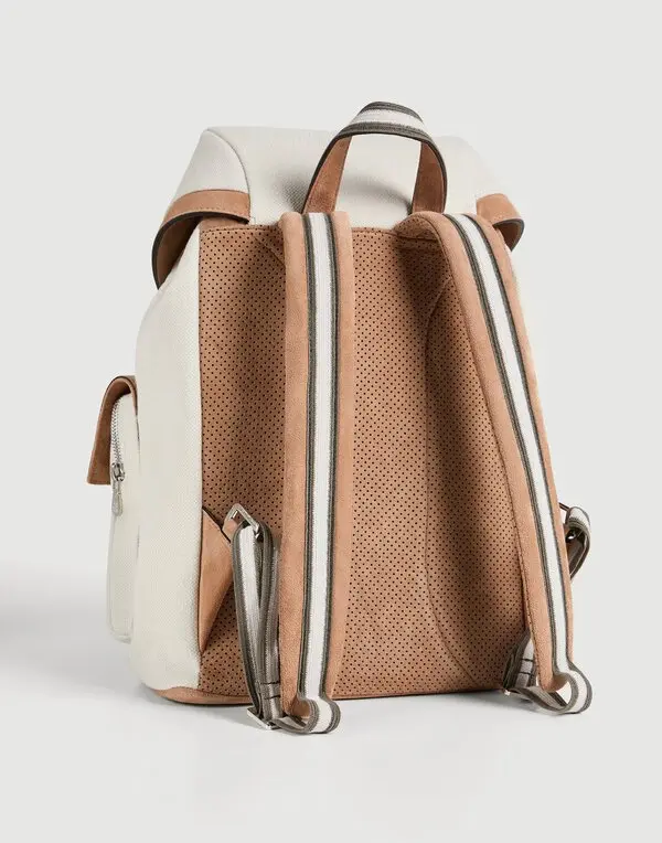 Brunello Cucinelli Logo-embroidered Backpack