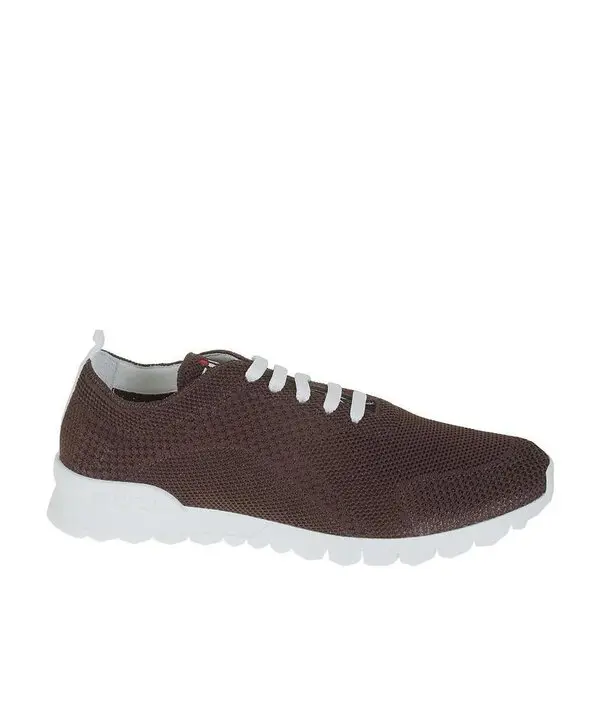 Kiton Logo Low-cut Casual Shoes - Brown