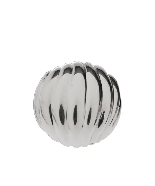 Chloé Mirror-finish Shell Ring - White