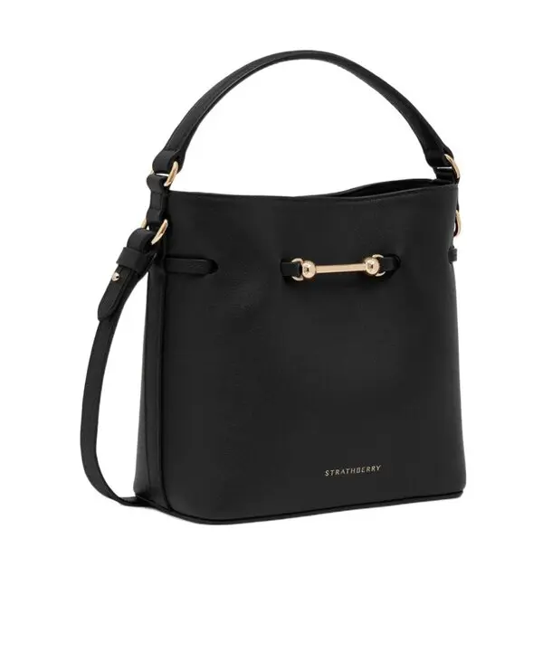 Strathberry Mini Corda Bucket Leather Tote Bag