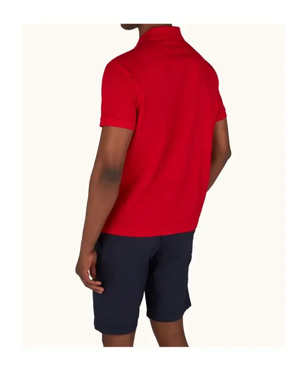 PAUL  SHARK Paul Shark Logo Piqué Polo Shirt