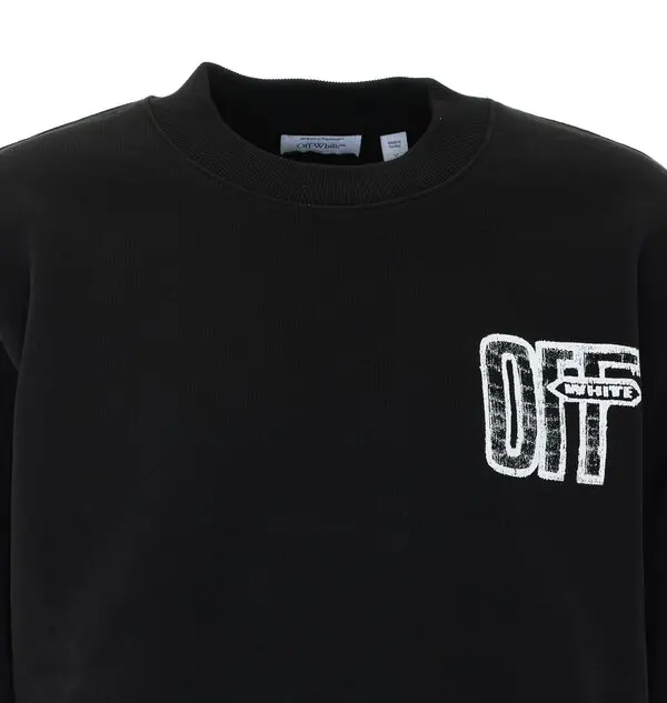 Off-White Long-sleeve Sweatshirt