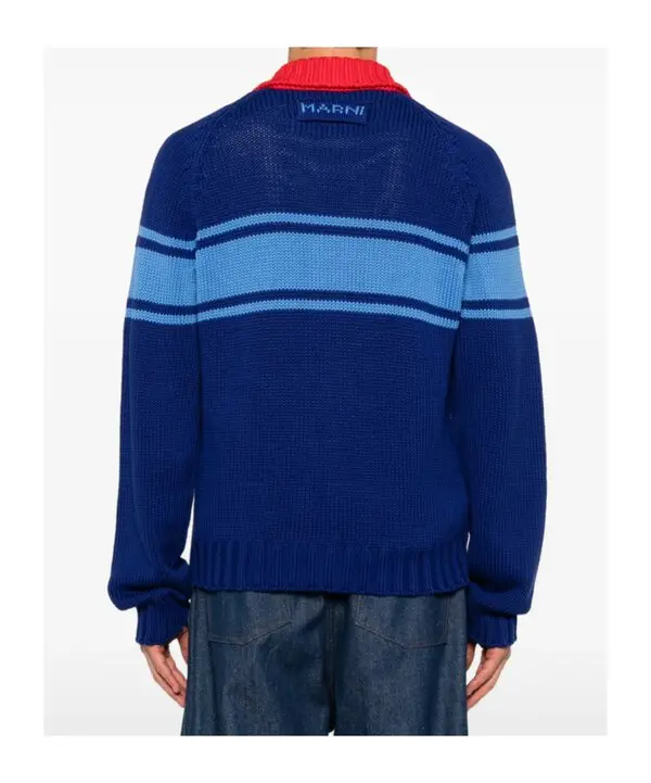 Marni Long-sleeved Knitted Cardigan