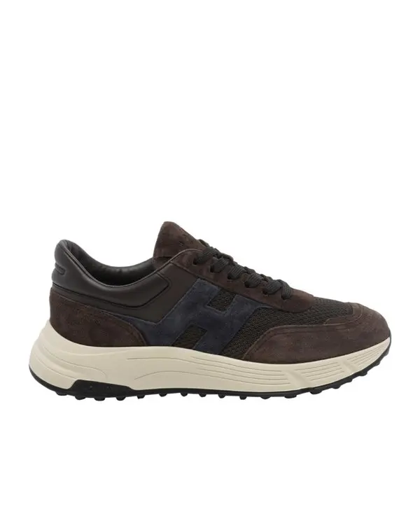 Hogan Lace-up Sneakers - Brown