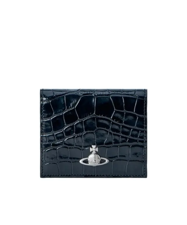 VIVIENNE WESTWOOD Leather Billfold - Black