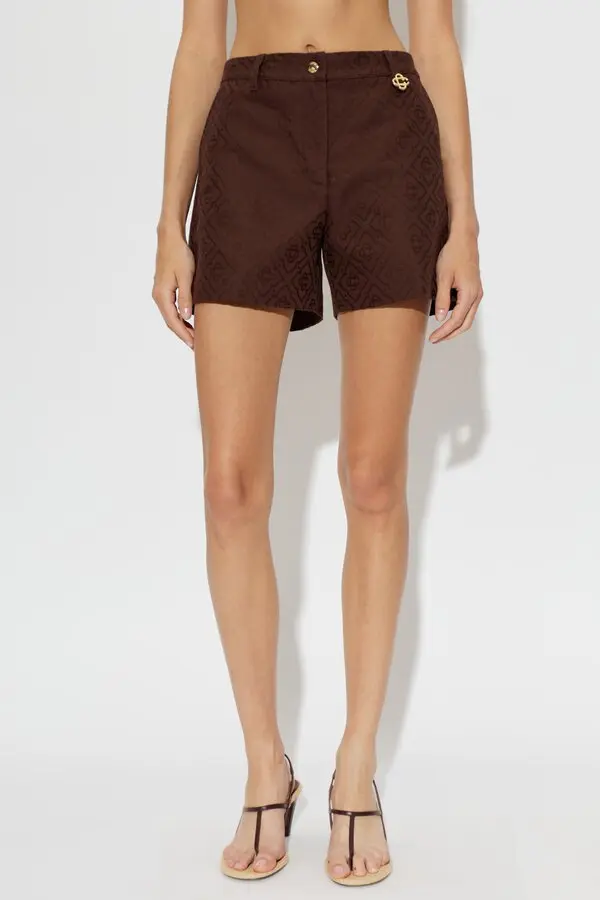Casablanca Belt Loop Shorts