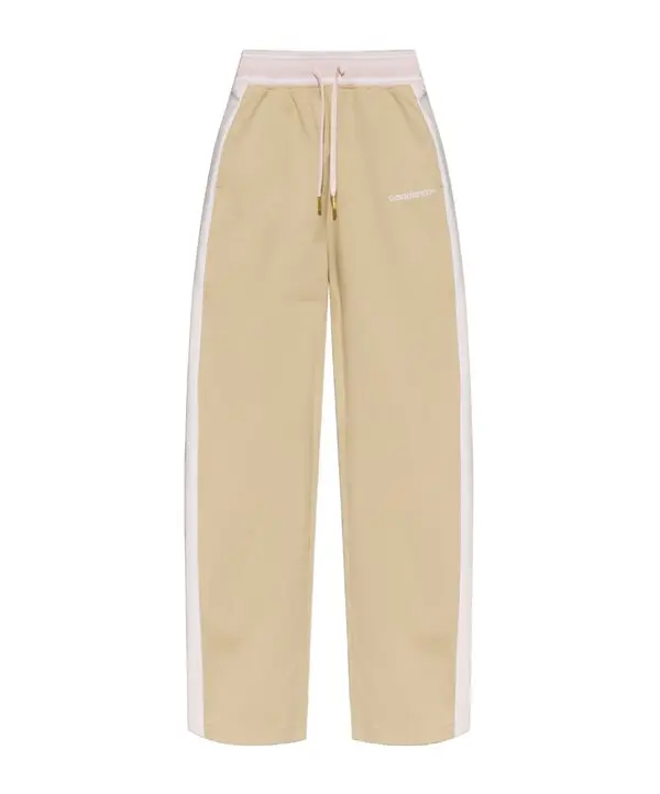 Casablanca Punto Side-stripe Drawstring Track Pants - Nude