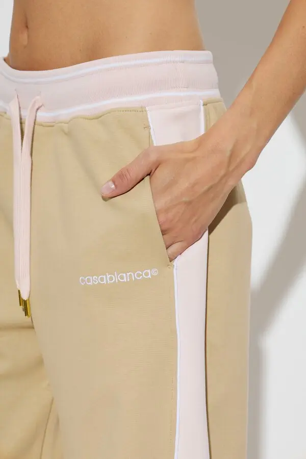Casablanca Punto Side-stripe Drawstring Track Pants