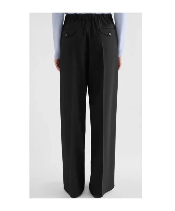 JIL SANDER Wool Gabardine Trousers