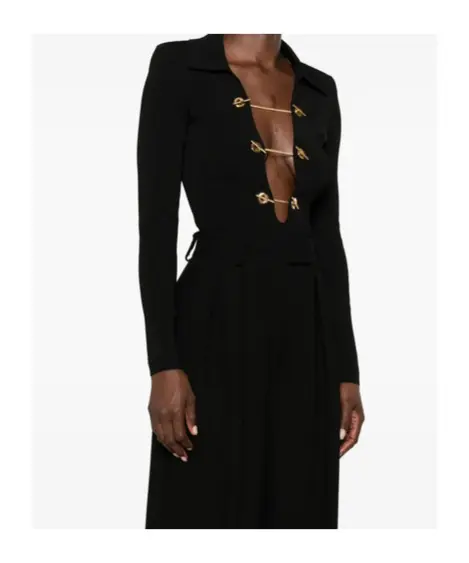 Elisabetta Franchi Long-sleeved Bodysuit