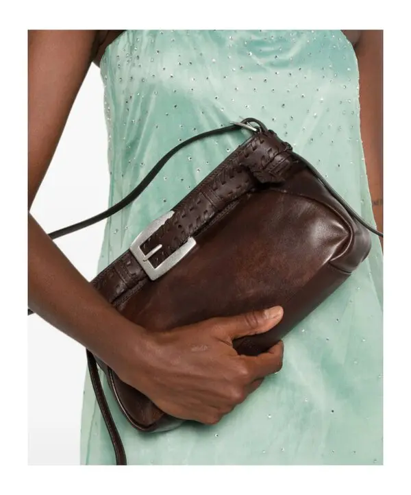 Staud Buckle Detail Shoulder Bag