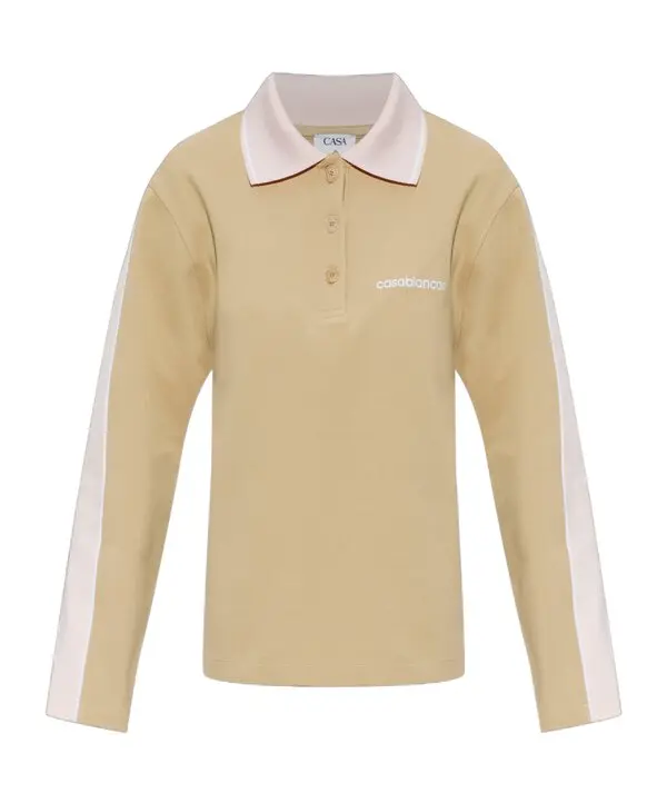 Casablanca Long-sleeve Polo Shirt