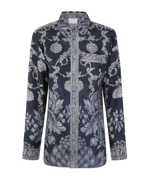 PIERRE-LOUIS MASCIA Long Sleeves Shirt - Black