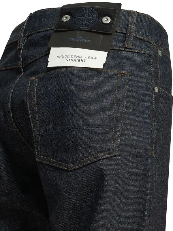 Stone Island Straight Leg Jeans
