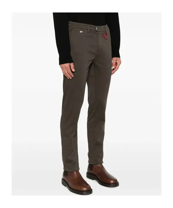 TRAMAROSSA Luis Logo-patch Button-fastening Trousers