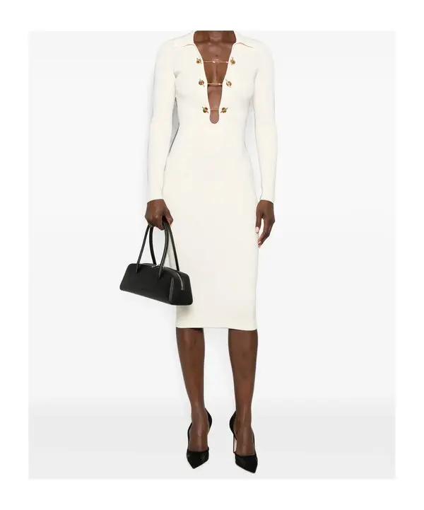 Elisabetta Franchi Long Sleeve Dress
