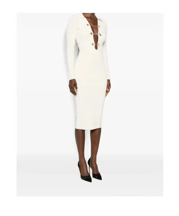 Elisabetta Franchi Long Sleeve Dress