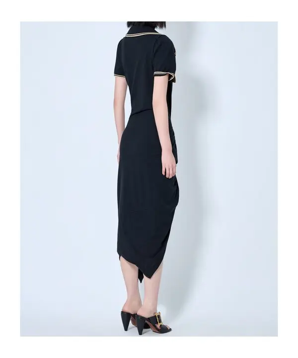 VIVIENNE WESTWOOD Ruched Short-sleeved Dress