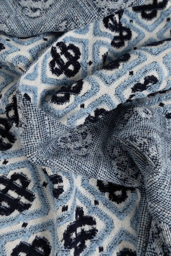 Casablanca Letter Pattern Scarf