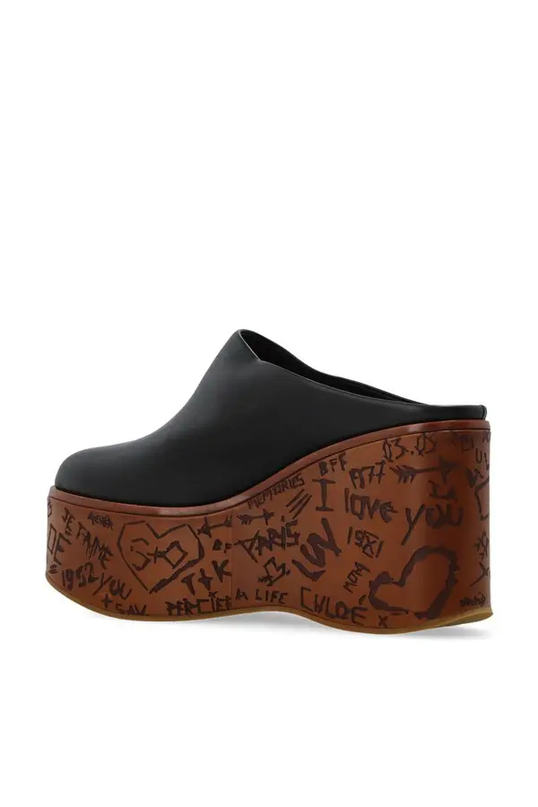 Chloé Maxime Platform Mules