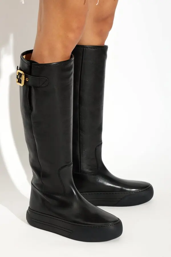 Chloé Round-toe Boots