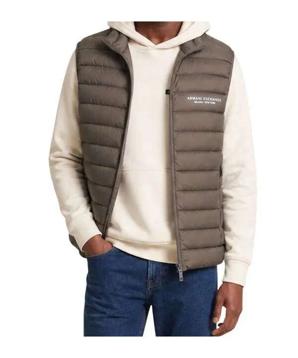 Armani Exchange Sleeveless Down Vest