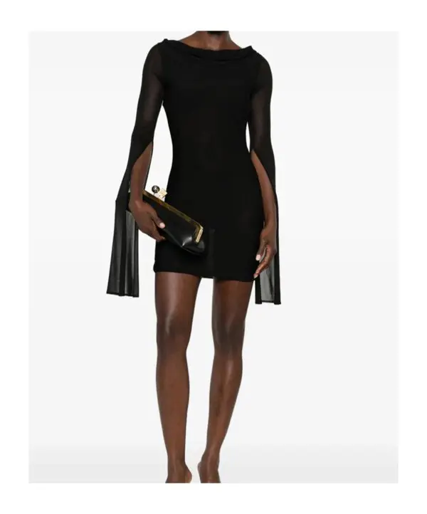Cult Gaia Long-sleeved Mini Dress