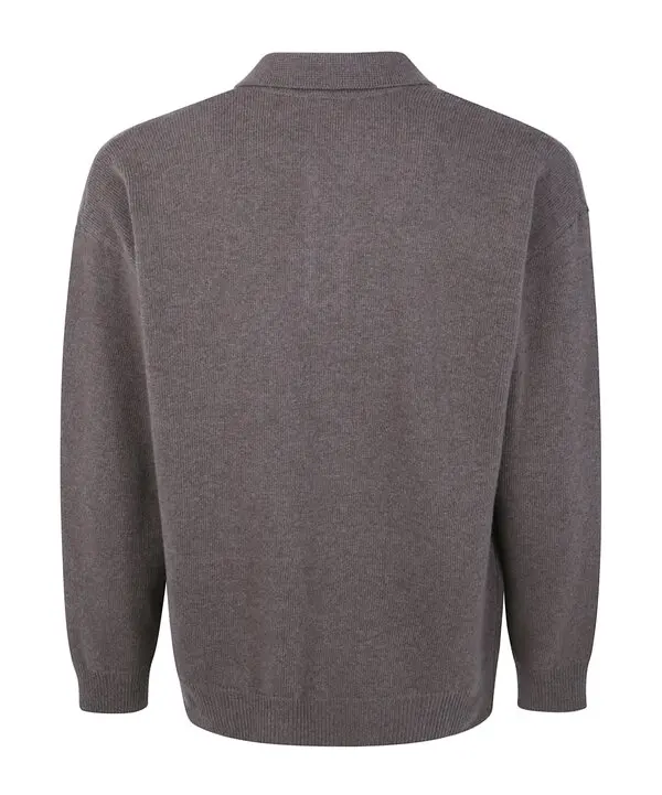 NUUR Long Sleeves Polo Shirt - Pigeon