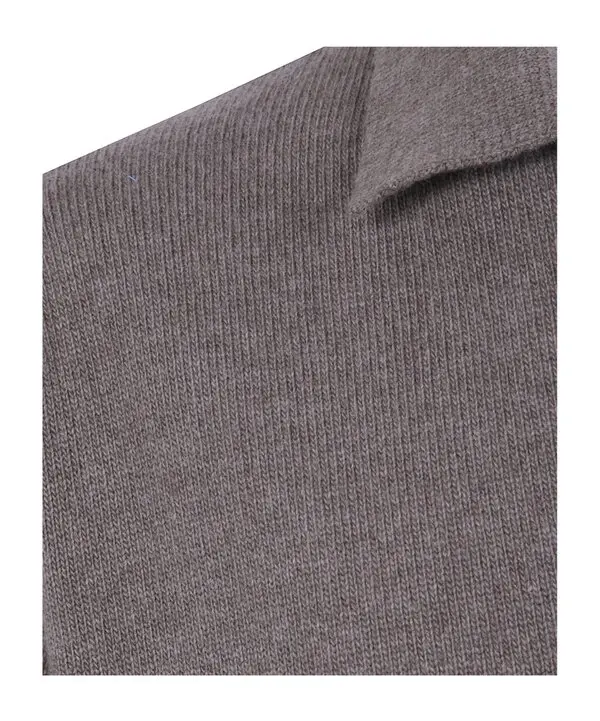 NUUR Long Sleeves Polo Shirt - Pigeon
