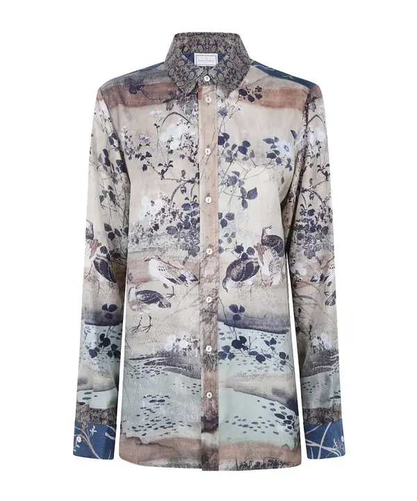 PIERRE-LOUIS MASCIA Long Sleeves Shirt - Light Blue