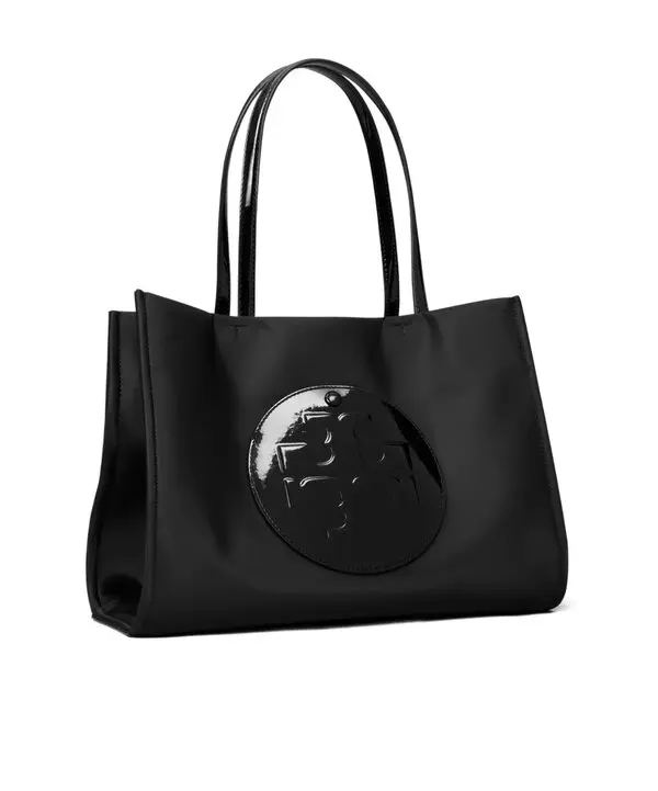 Tory Burch Small Ella Logo-embossed Tote Bag