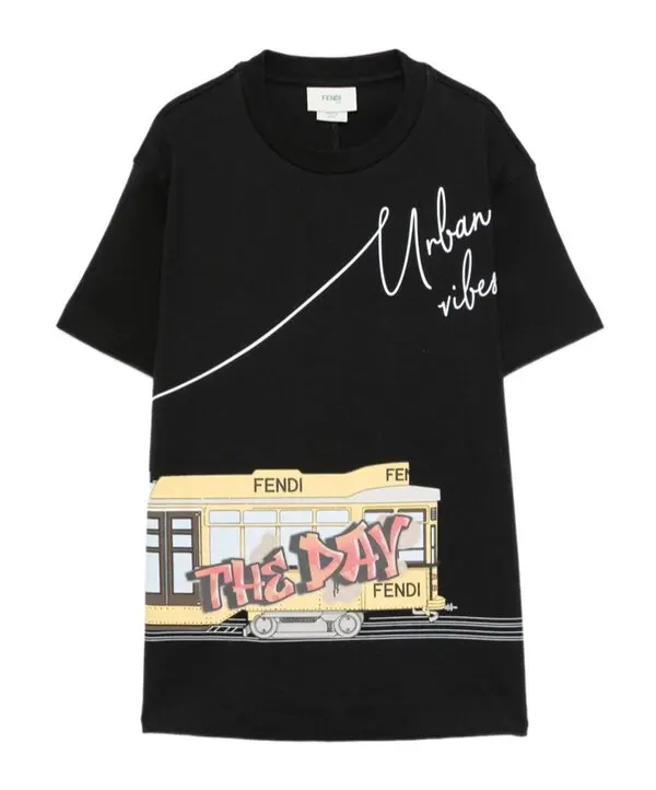 Fendi Graphic-print T-shirt