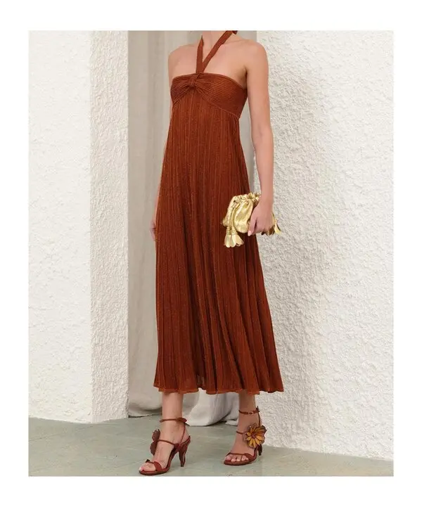 Zimmermann Indra Halter-neck Dress