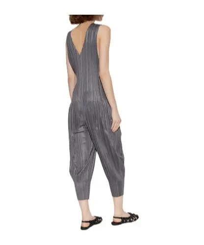 PLEATS PLEASE BY ISSEY MIYAKE Zip Pleated Jumpsuit