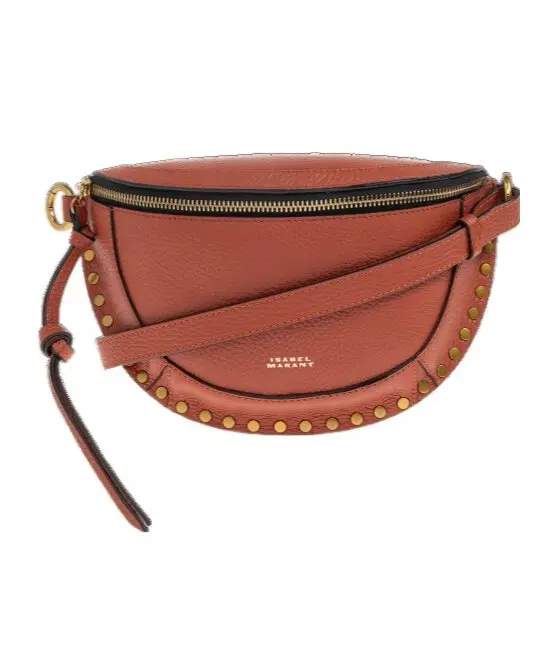Isabel Marant Étoile Brick Red Half-moon Waist Bag - Brown