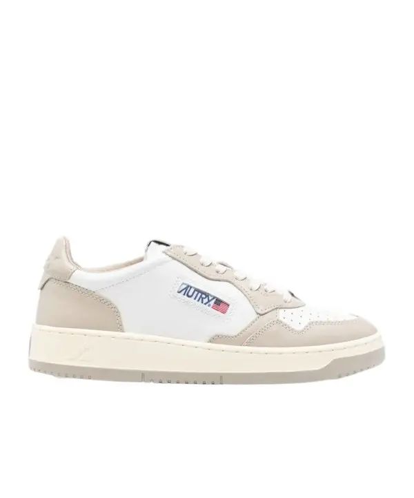 AUTRY Medalist Panelled Leather Sneakers