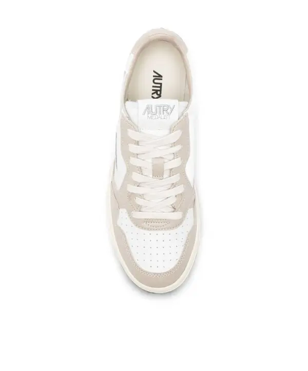 AUTRY Medalist Panelled Leather Sneakers