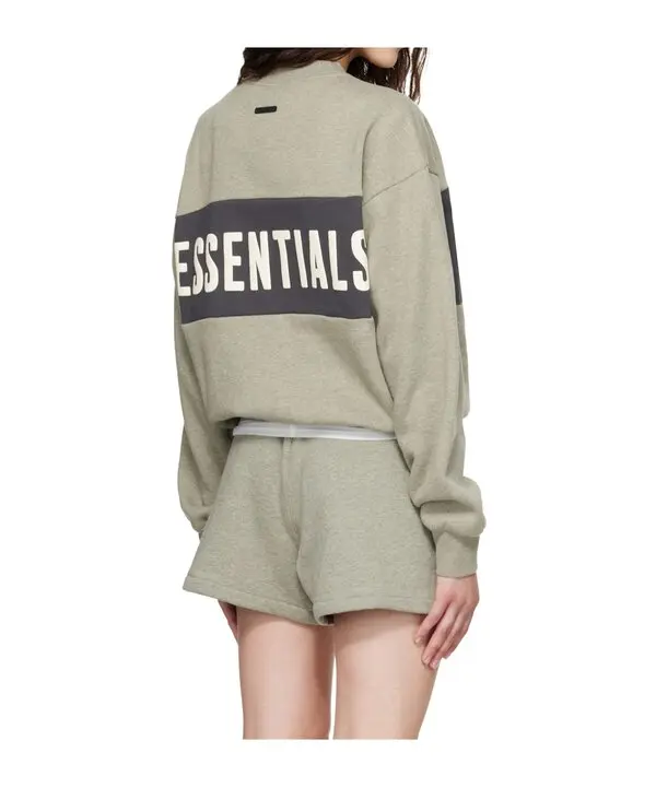 Fear Of God Long Sleeve Sweatshirt With Logo Embellishment