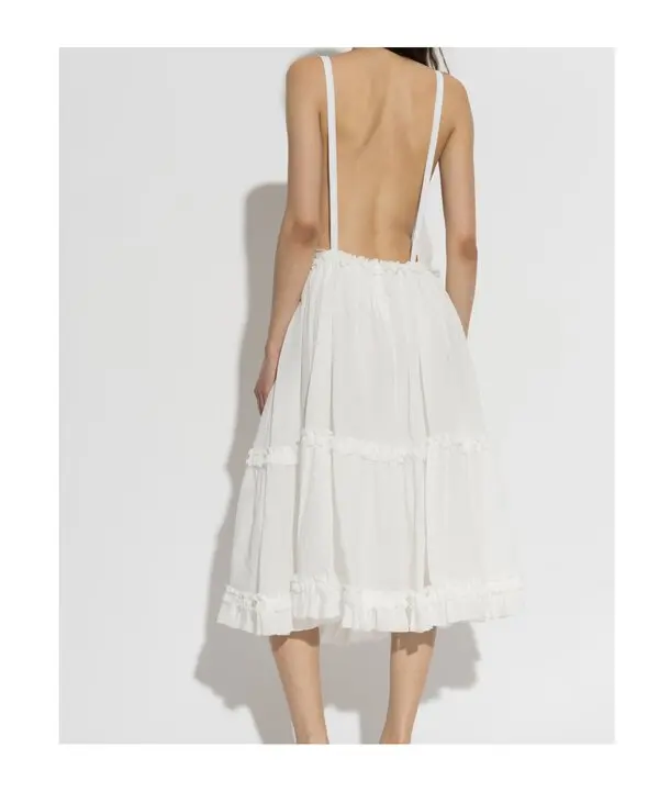 Balmain Ruffled Dress