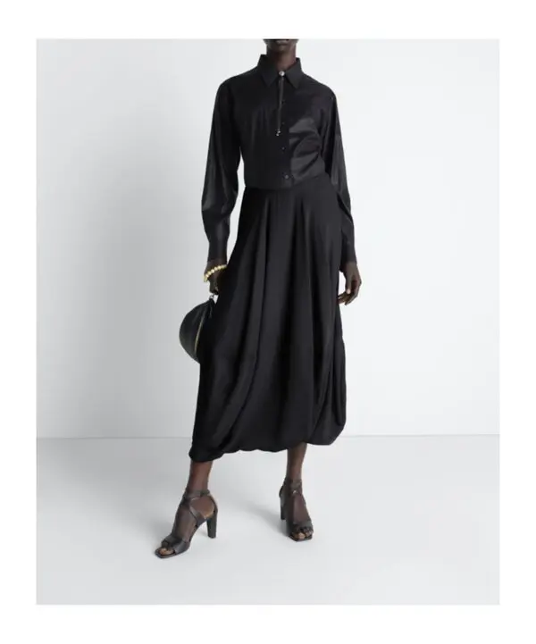 LEMAIRE Balloon Crepe Skirt