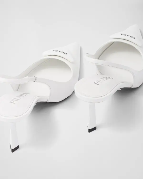 Prada Pointed-toe Slingback Pumps